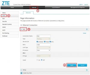 Manual ZTE H3601P Setup Guide - Webafrica Knowledgebase